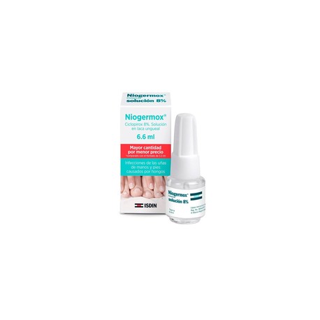 ISDIN NIOGERMOX (CICLOPIROX) 8% SOL LACA UNGEAL 6.6ML