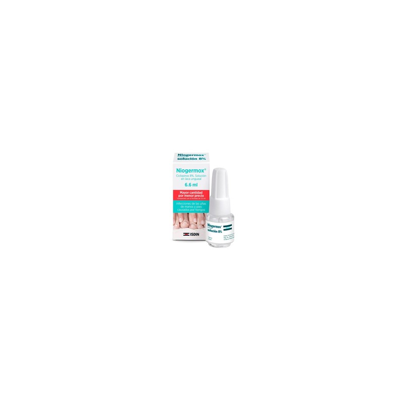 ISDIN NIOGERMOX (CICLOPIROX) 8% SOL LACA UNGEAL 6.6ML